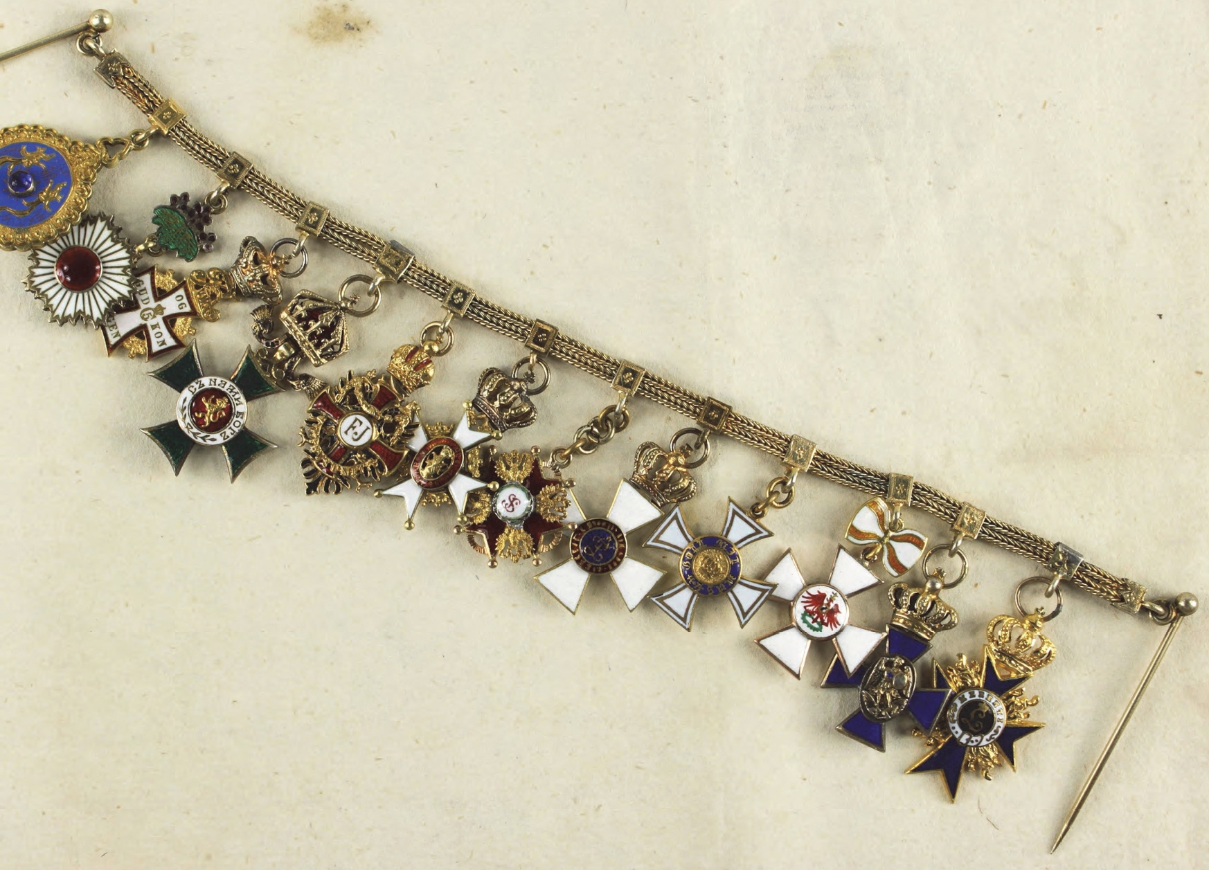 Imperial Germany Miniature Groups with Japanese Orders and Medals ...