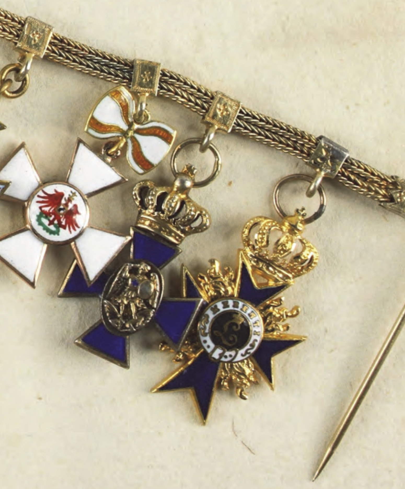 Imperial Germany Miniature Groups with Japanese Orders and Medals ...