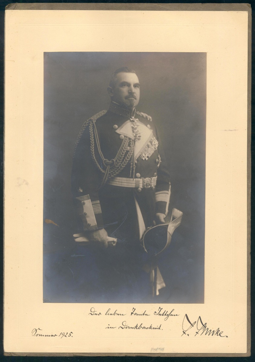 Аdmiral Felix Funke with the Order of Double Dragon | Medals of Asia