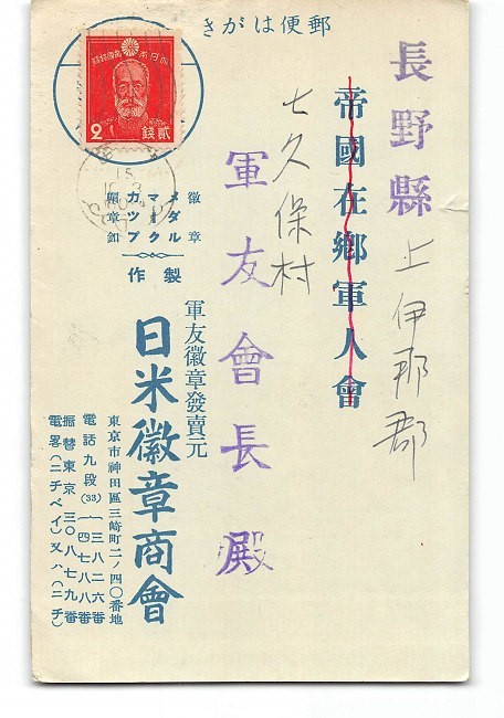 Badges and Watch Fobs made by Nichibei Kishō Shōkai/Japanese-American ...
