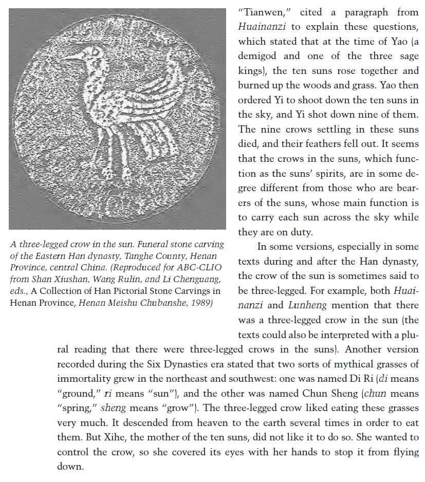 Yatagarasu /Three-legged Raven/ Mythology | Medals of Asia