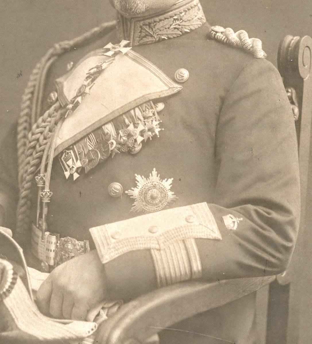 Аdmiral Felix Funke with the Order of Double Dragon | Medals of Asia