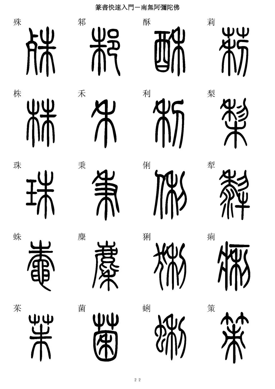 Seal Script vs. Regular Script: Comparative Tables | Medals of Asia