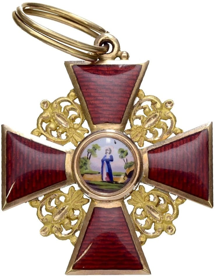 Order of St. Alexander Nevsky awarded to Constantin Franz Freiherr von ...