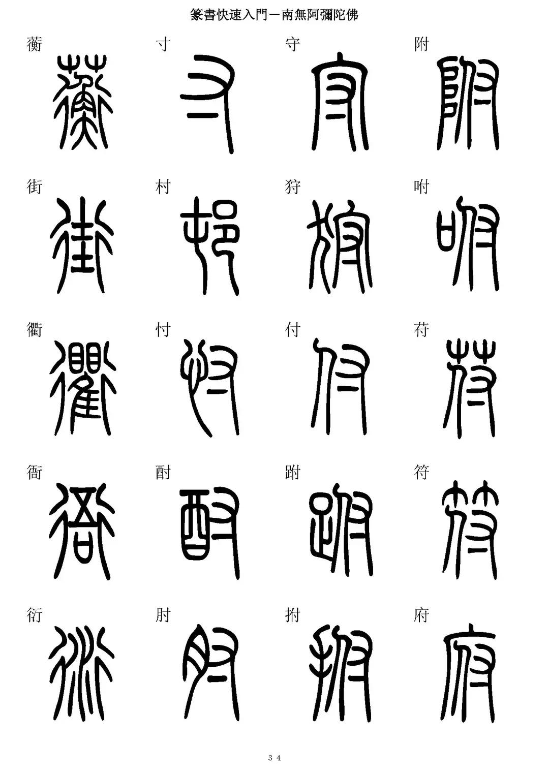 Seal Script vs. Regular Script: Comparative Tables | Medals of Asia