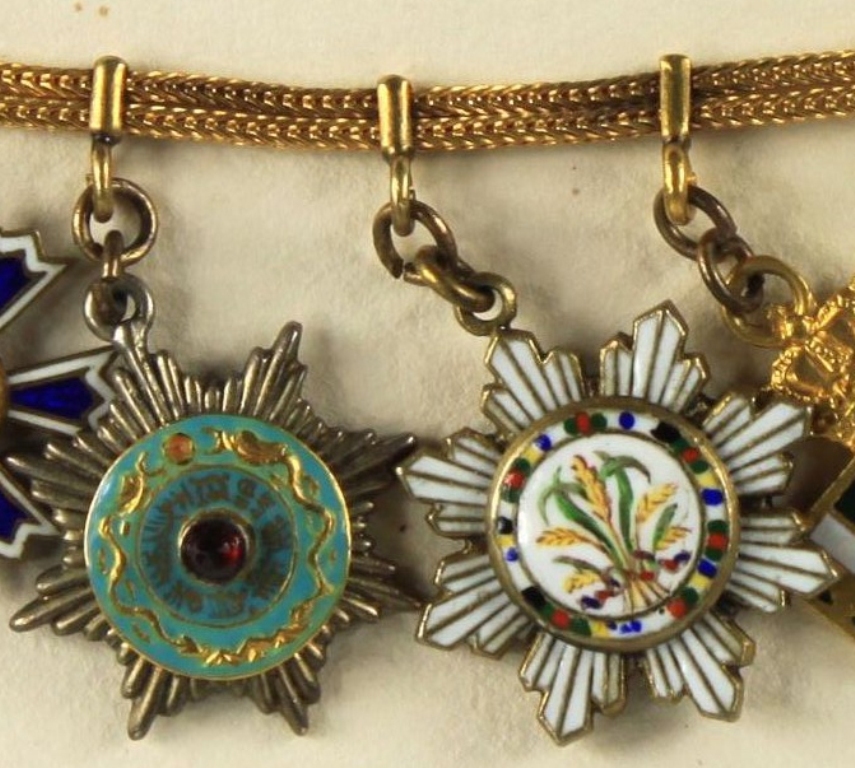 Imperial Germany Miniature Groups with Japanese Orders and Medals ...