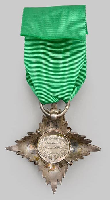 Orders of the Lion and Sun made by Boullanger, Paris | Medals of Asia