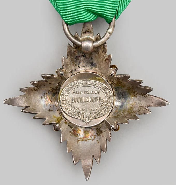Orders of the Lion and Sun made by Boullanger, Paris | Medals of Asia
