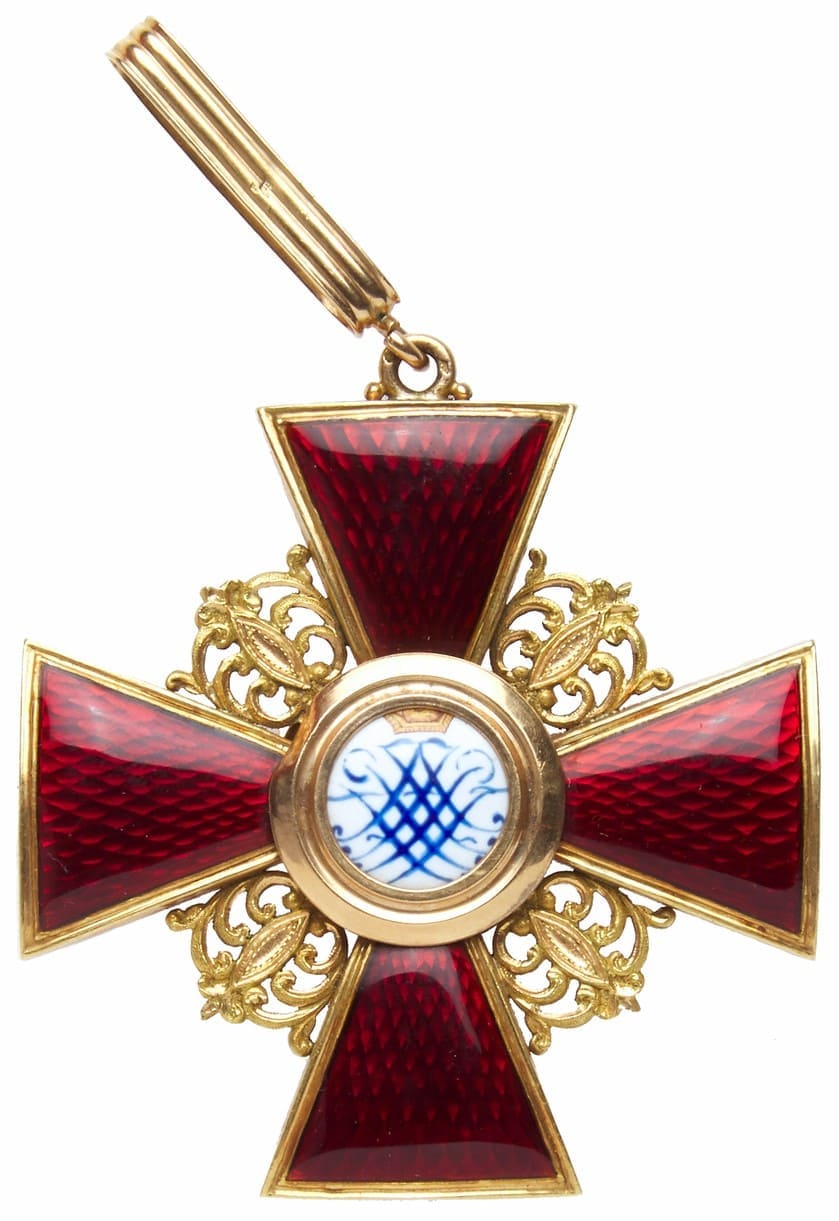 Orders of Saint Anna made by Lemaitre, Paris | Medals of Asia