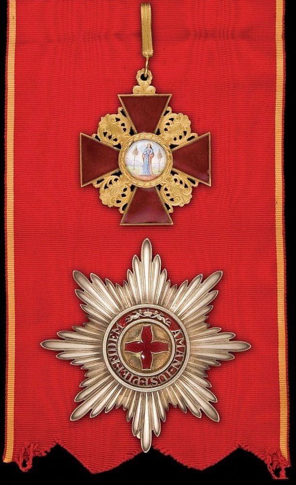 Orders of Saint Anna made by an Unidentified French workshops | Medals ...