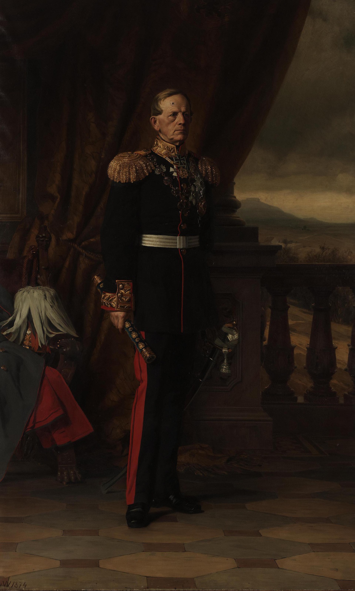 Prussian Field Marshal's Baton of Helmuth von Moltke the Elder | Medals ...