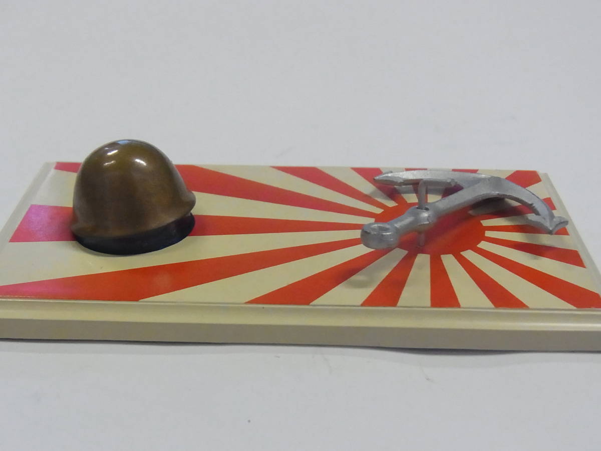 IJA Flag with Helmet and Anchor Inkwell | Medals of Asia