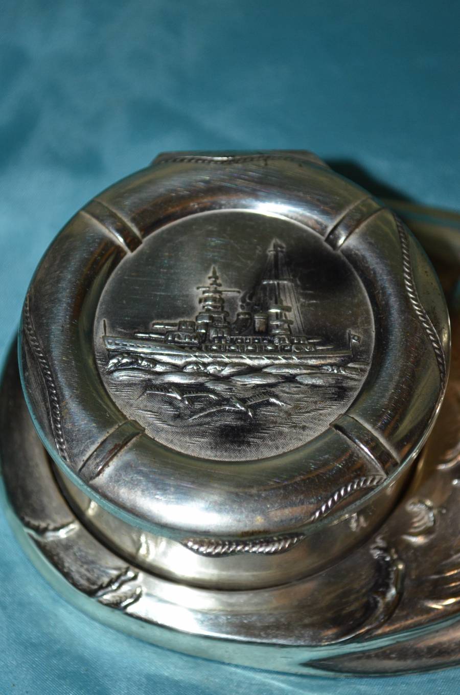 Imperial Japanese Navy Inkwell | Medals of Asia