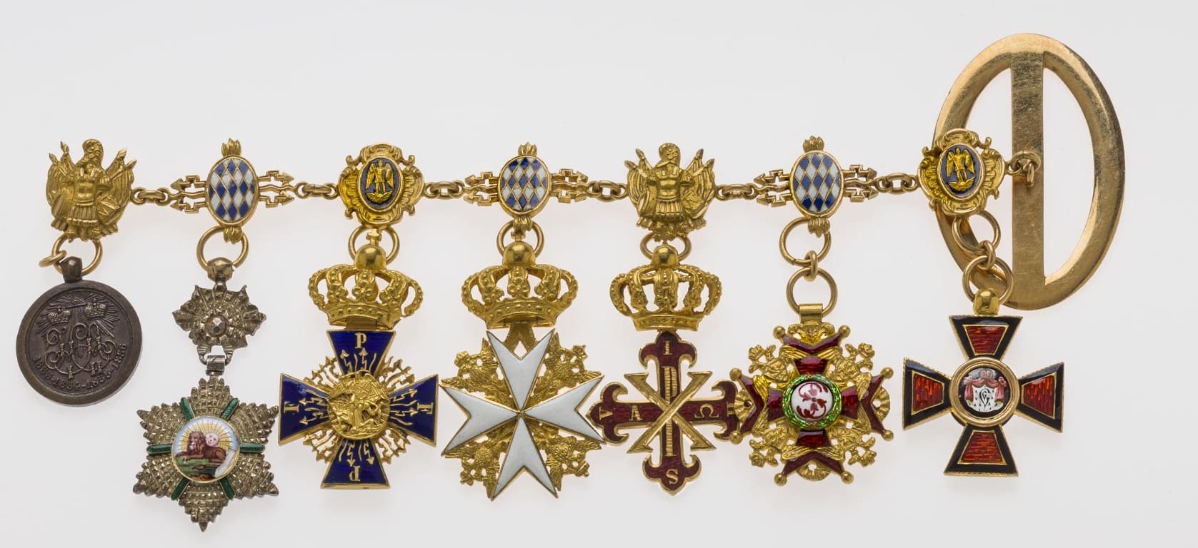 Imperial Russian Miniature Groups of Awards from the Hermitage ...