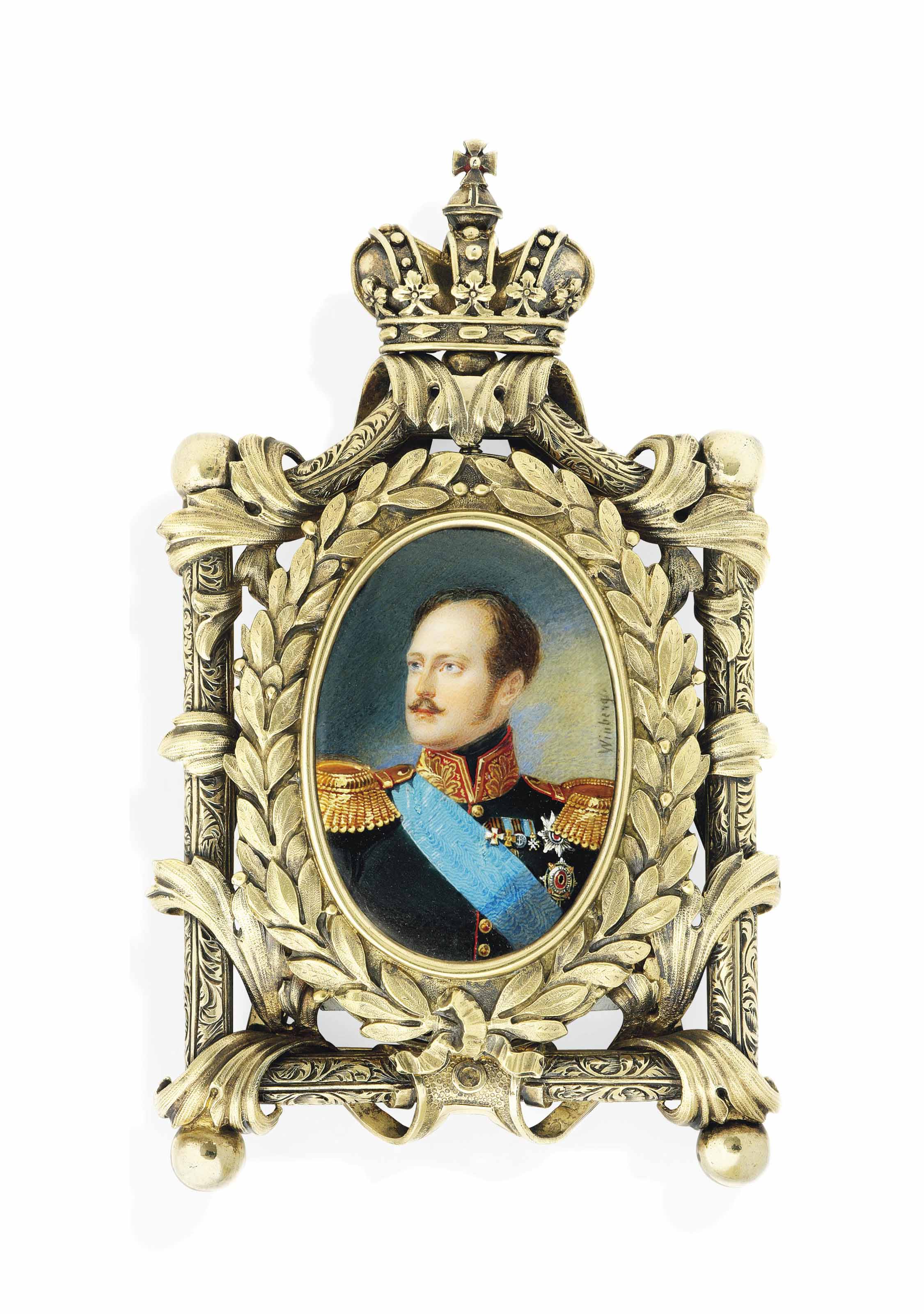 Nicholas I’s Breast Stars of St. Vladimir Order combined with the Order ...