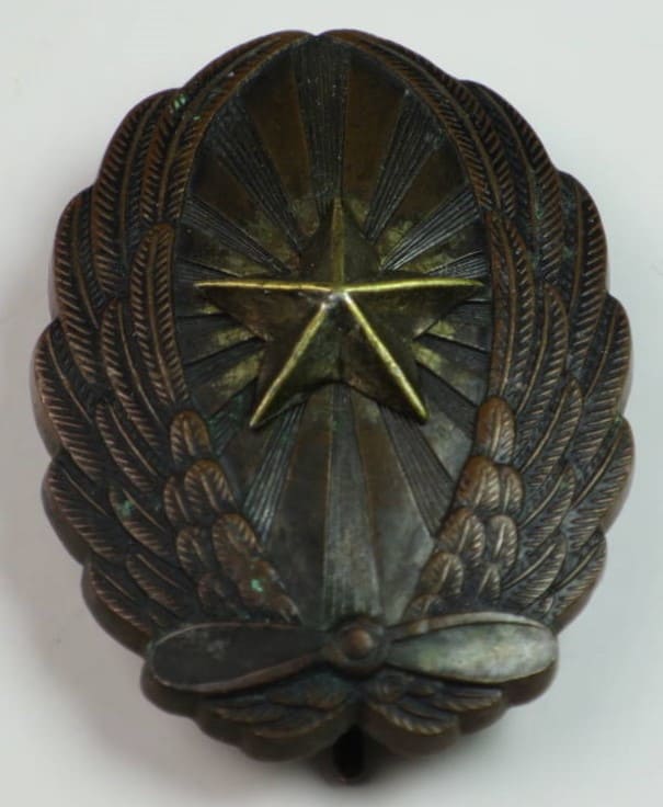 Well-worn Japanese Army Pilot Badges | Medals of Asia