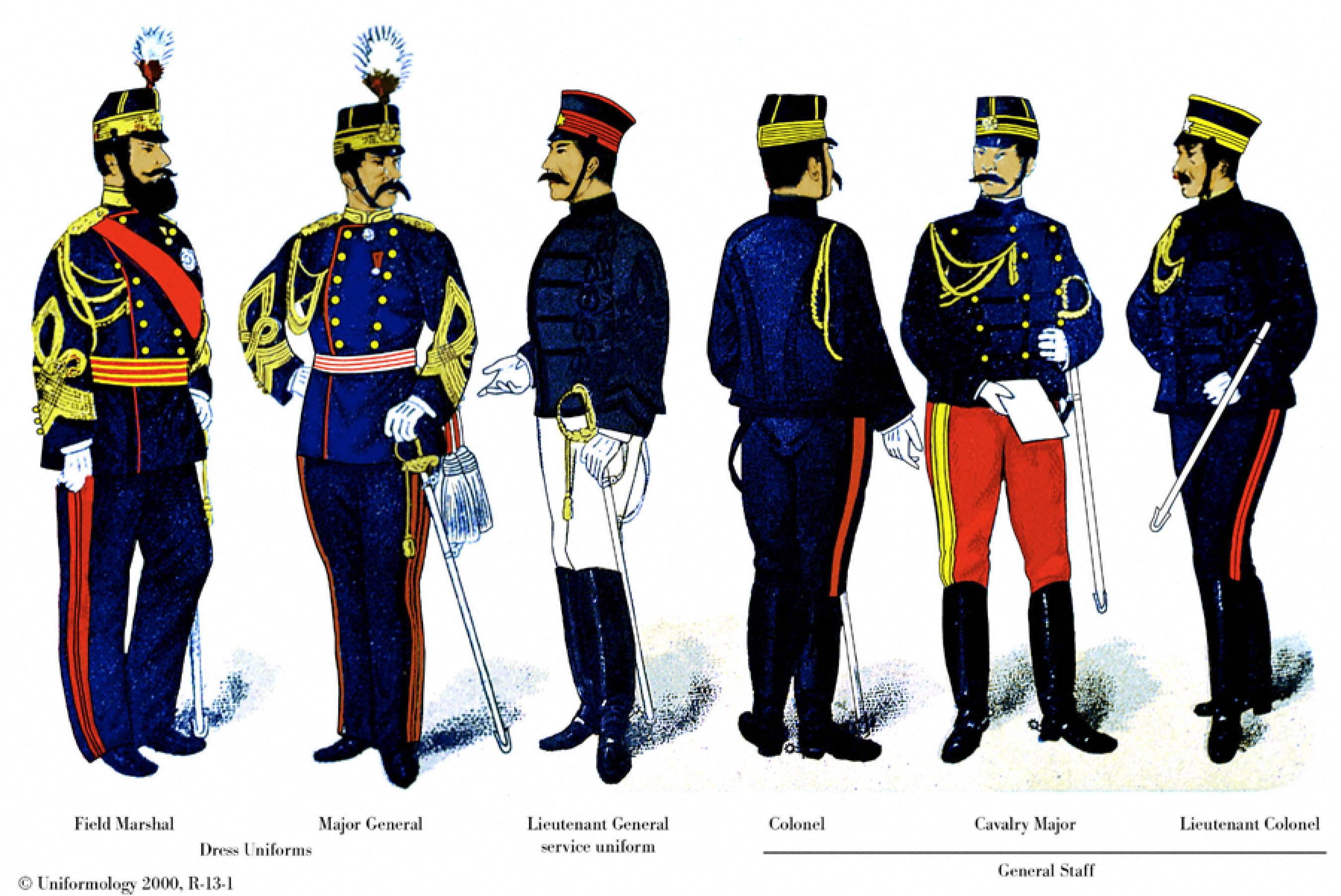 Japanese Imperial Army Uniform Plates of Moritz Ruhl | Medals of Asia