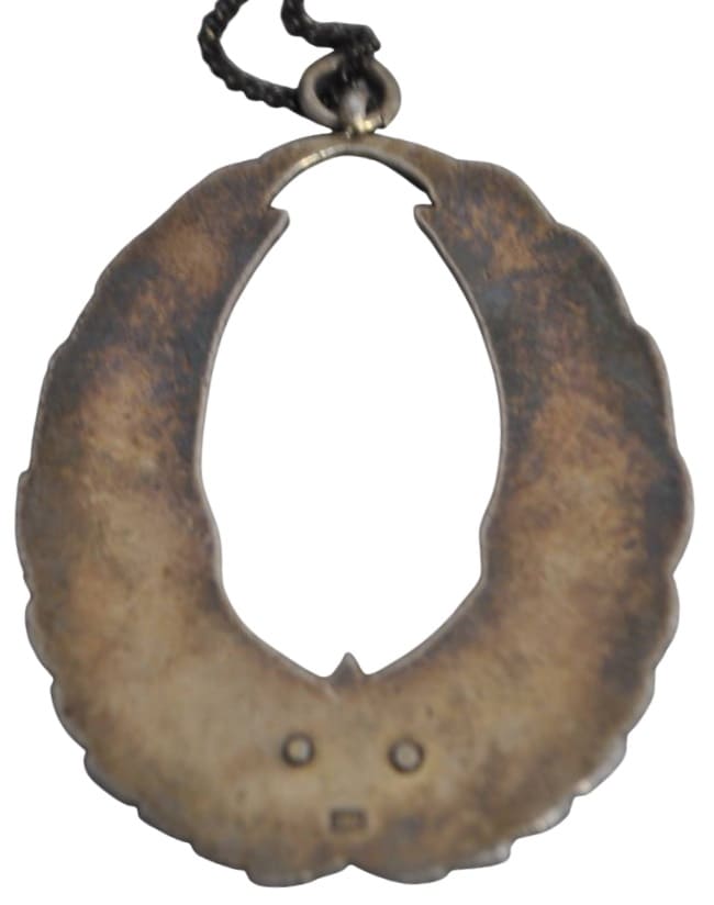 Imperial Japan Military Dog Association Silver Badge/財団法人帝国軍用犬協会純銀章 ...