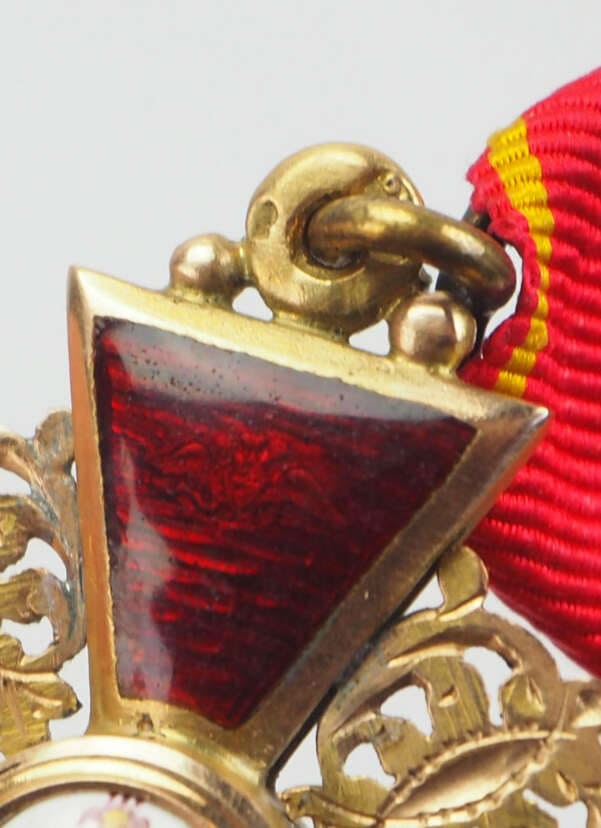 3rd class St.Anna orders made by Kammerer & Keibel | Medals of Asia