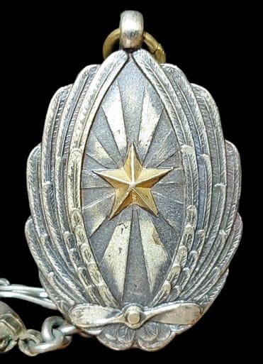 Watch Fobs in the form of Japanese Pilot Badge | Medals of Asia