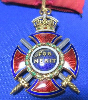 1st class Saint Anne Order for Non-Christians of Admiral Togo ...