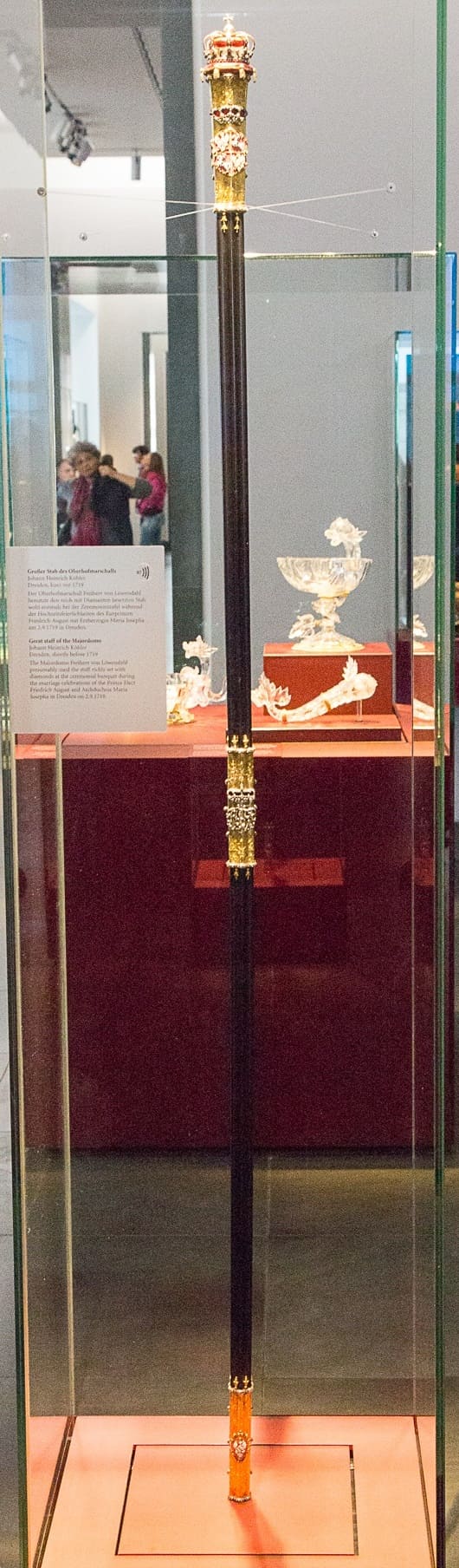 Oberhofmarschall's Grand Baton from the collection of Grünes Gewölbe ...