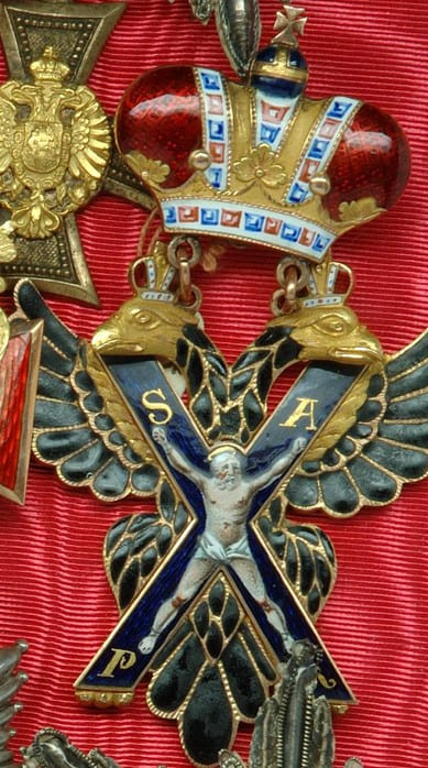 Order of Saint Andrew of Archduke John of Austria | Medals of Asia