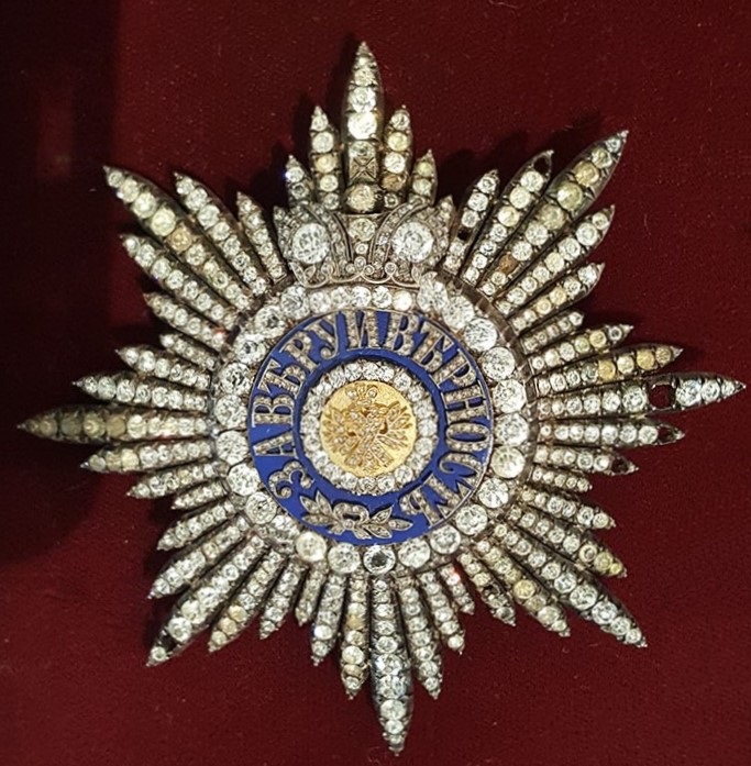 Order of Saint Andrew the First Called with Diamonds of Otto von ...