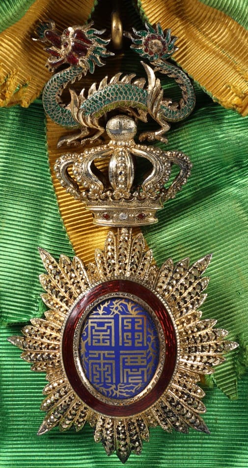 Orders of the Dragon of Annam made by Albert Bacqueville, Paris ...