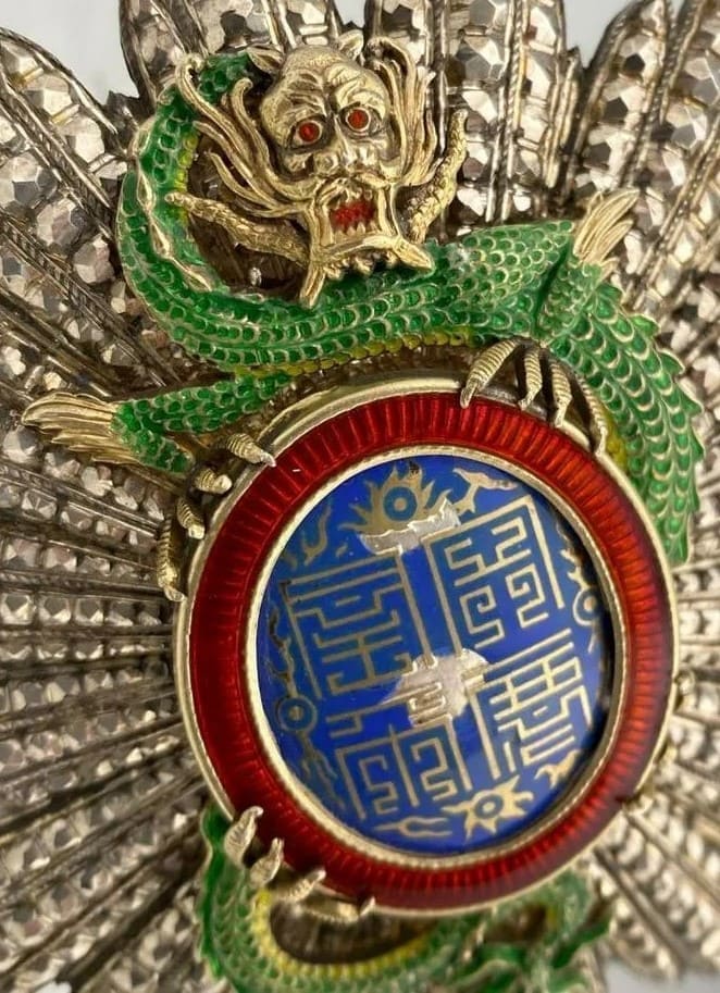 Orders of the Dragon of Annam made by Arthus Bertrand, Paris | Medals ...