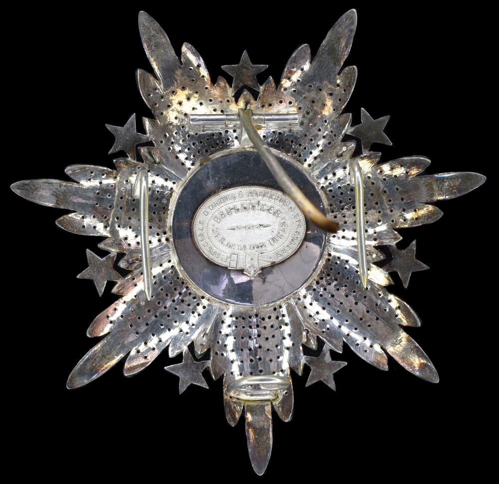 Orders of the Lion and Sun made by Boullanger, Paris | Medals of Asia
