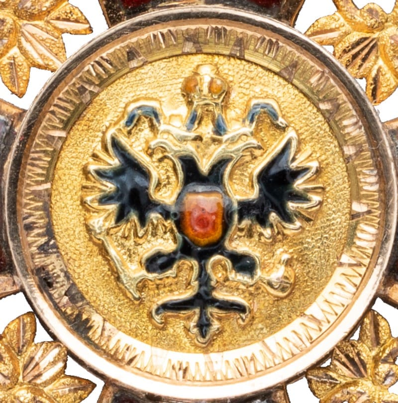 Privately Commissioned 3rd class Saint Anna Order for Non-Christians ...