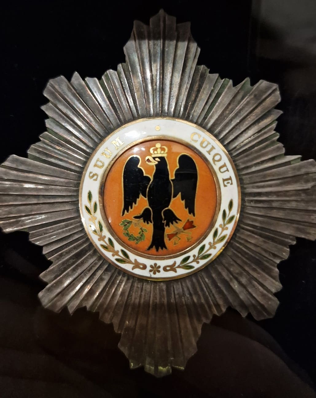 Prussian Order of Black Eagle breast star of Napoleon Bonaparte ...