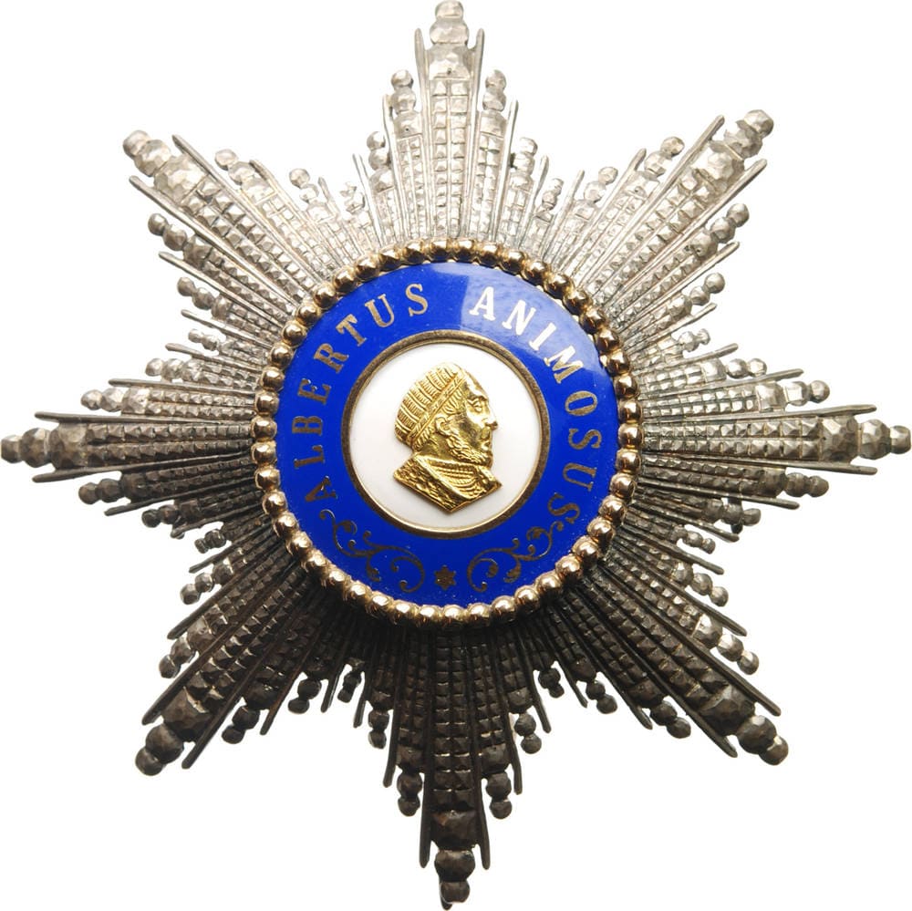Royal Saxon Orders of Albrecht from the collection of Dresden ...