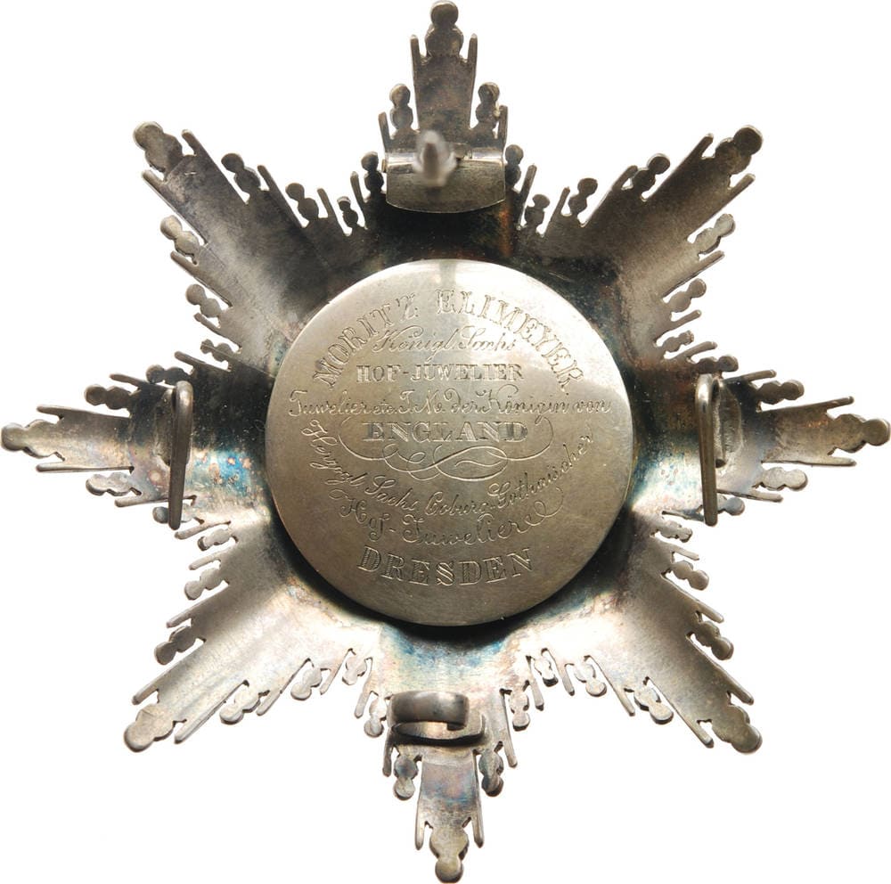 Royal Saxon Orders of Albrecht from the collection of Dresden ...