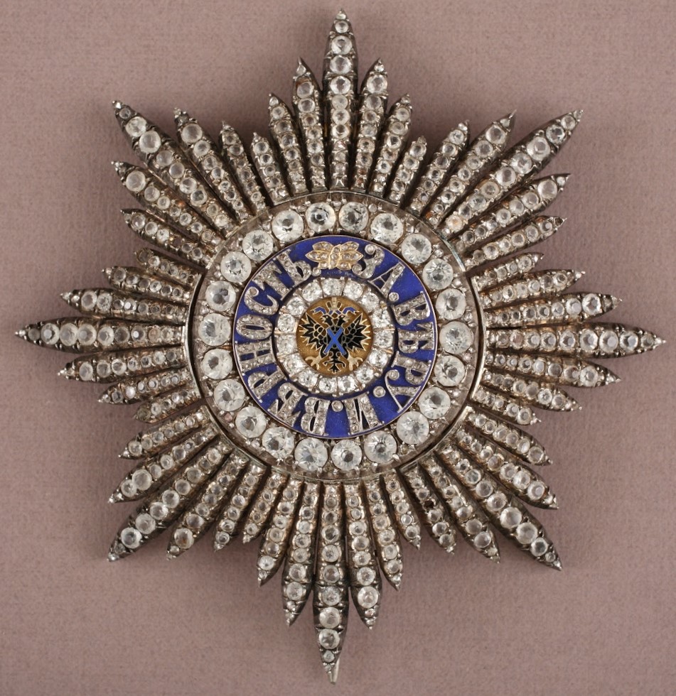 Order of St. Andrew with diamonds from Lviv National Museum | Medals of ...