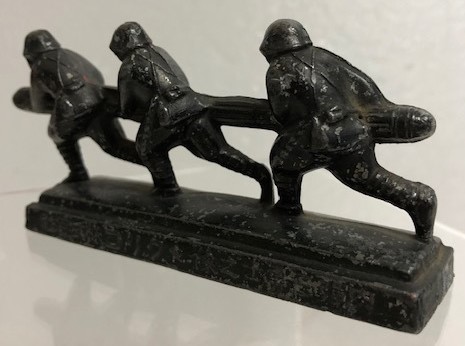 Three Heroic Human Bullets Paperweights/肉弾三勇士文鎮(ペーパーウエイト) | Medals of Asia