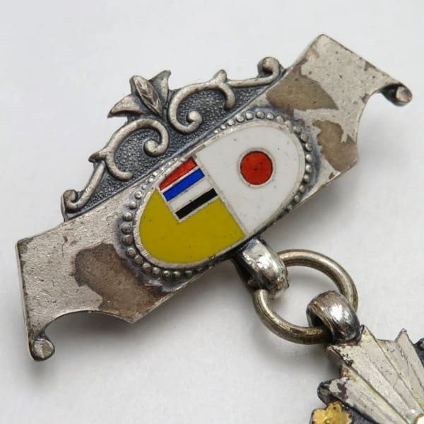Tokyo City Air Defense Union Visit to Manchukuo Commemoration Badge ...